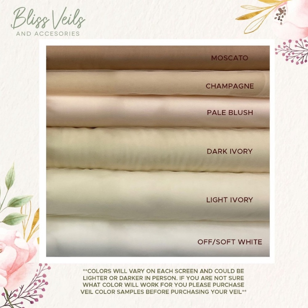 Cathedral Veil! Champagne 108” - Gem